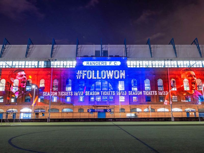 Projection Advertising - Double Take Projections