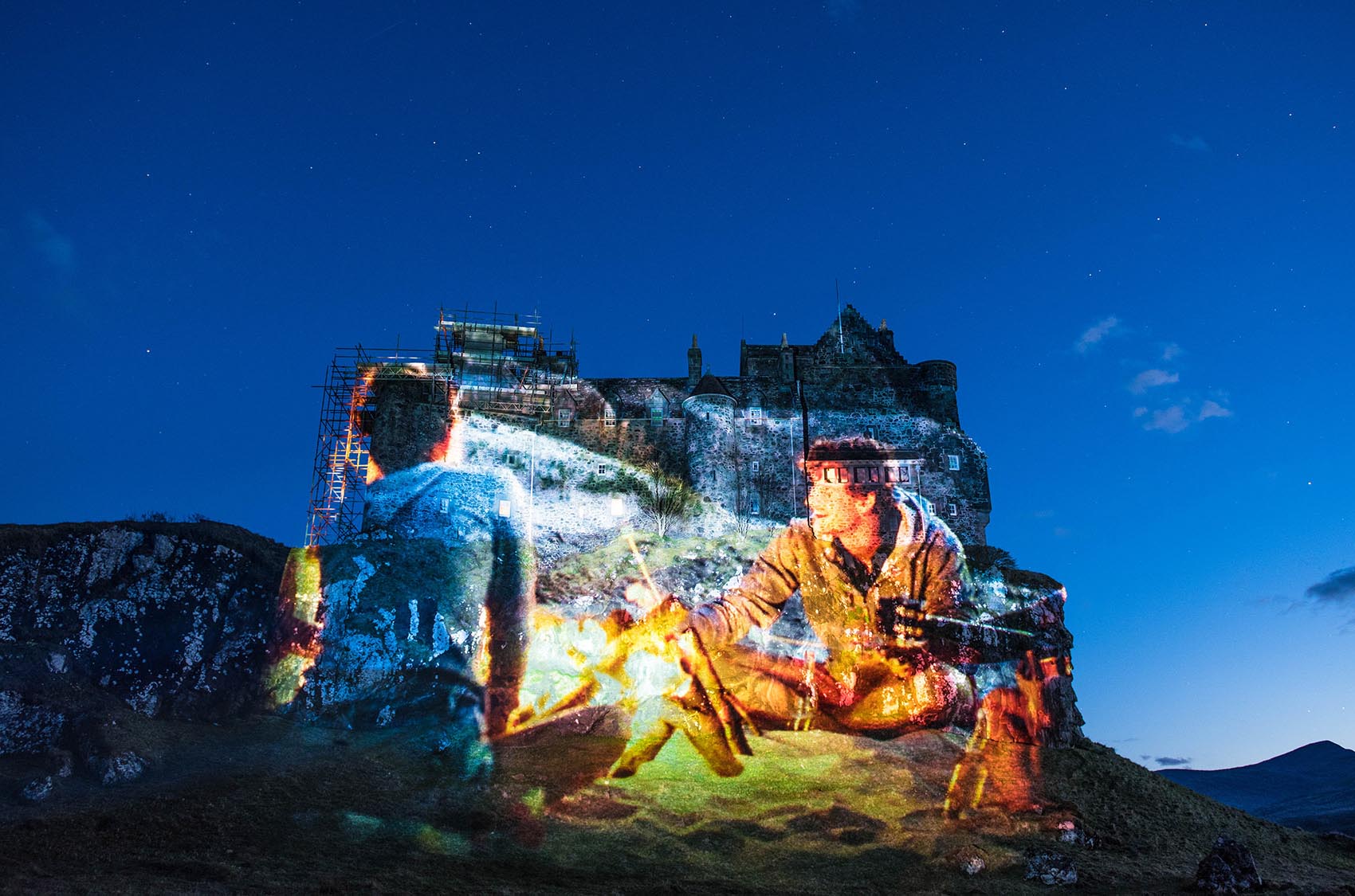 Projection Mapping Scotland: Bring Us Home on the Sea - Calmac