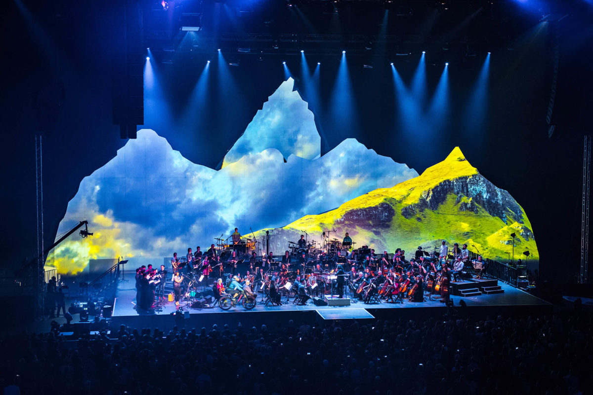 Projection Mapping: Celtic Connections Anniversary Concert